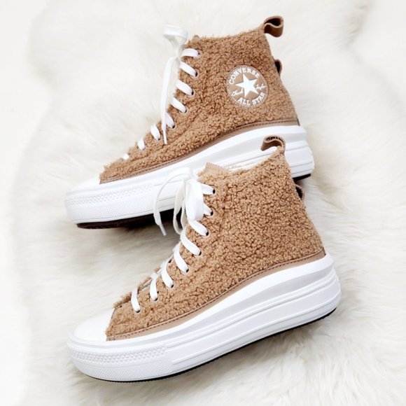 Converse | Shoes | Converse Chuck Taylor All Star Move Platform Sherpa ...